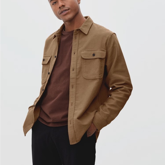 Everlane | Jackets & Coats | Everlane The Heavyweight Overshirt Uniform ...